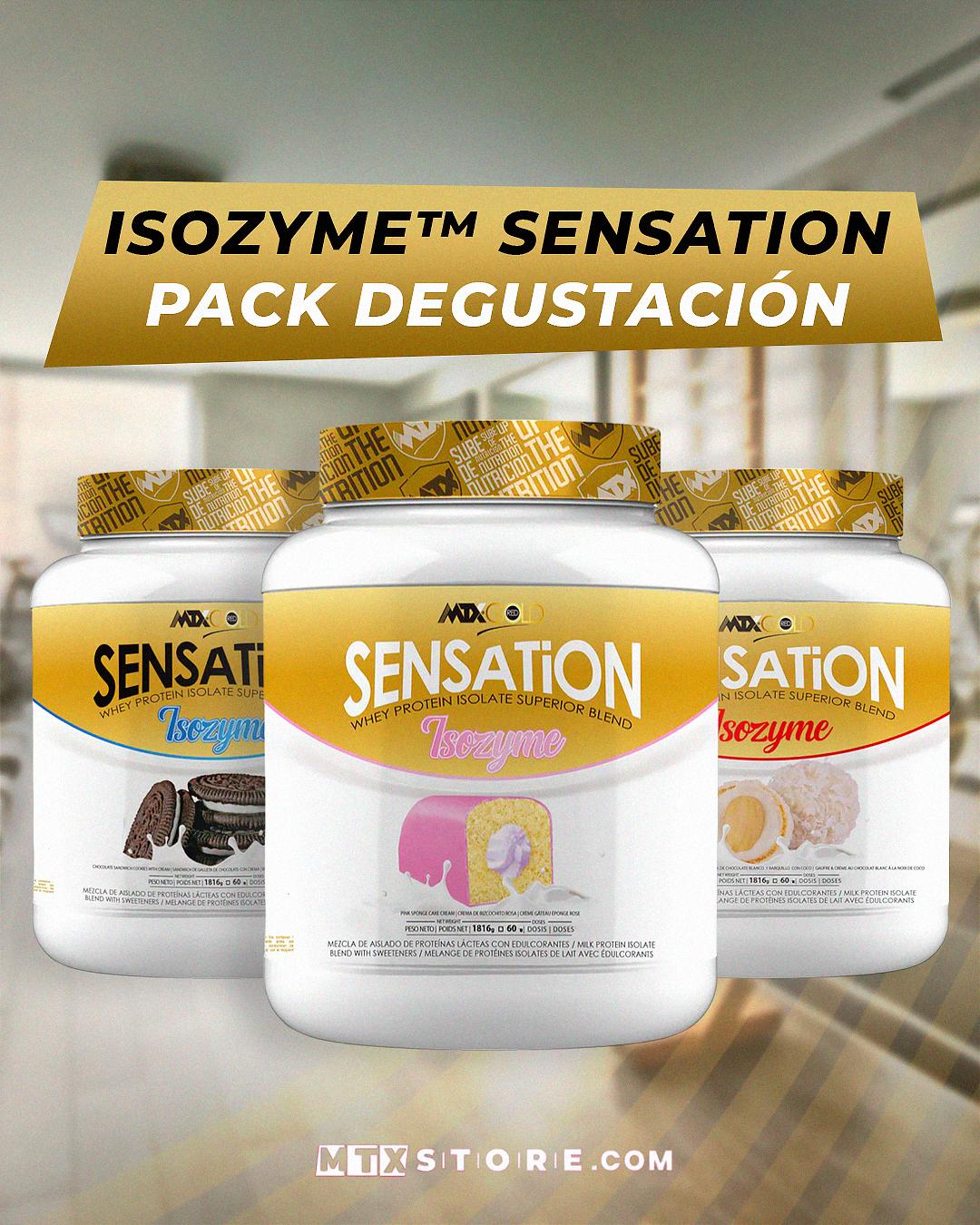 PACK DEGUSTACION | ISOZYME™ Sensation 908g | Aislado (CFM) GOURMET ...