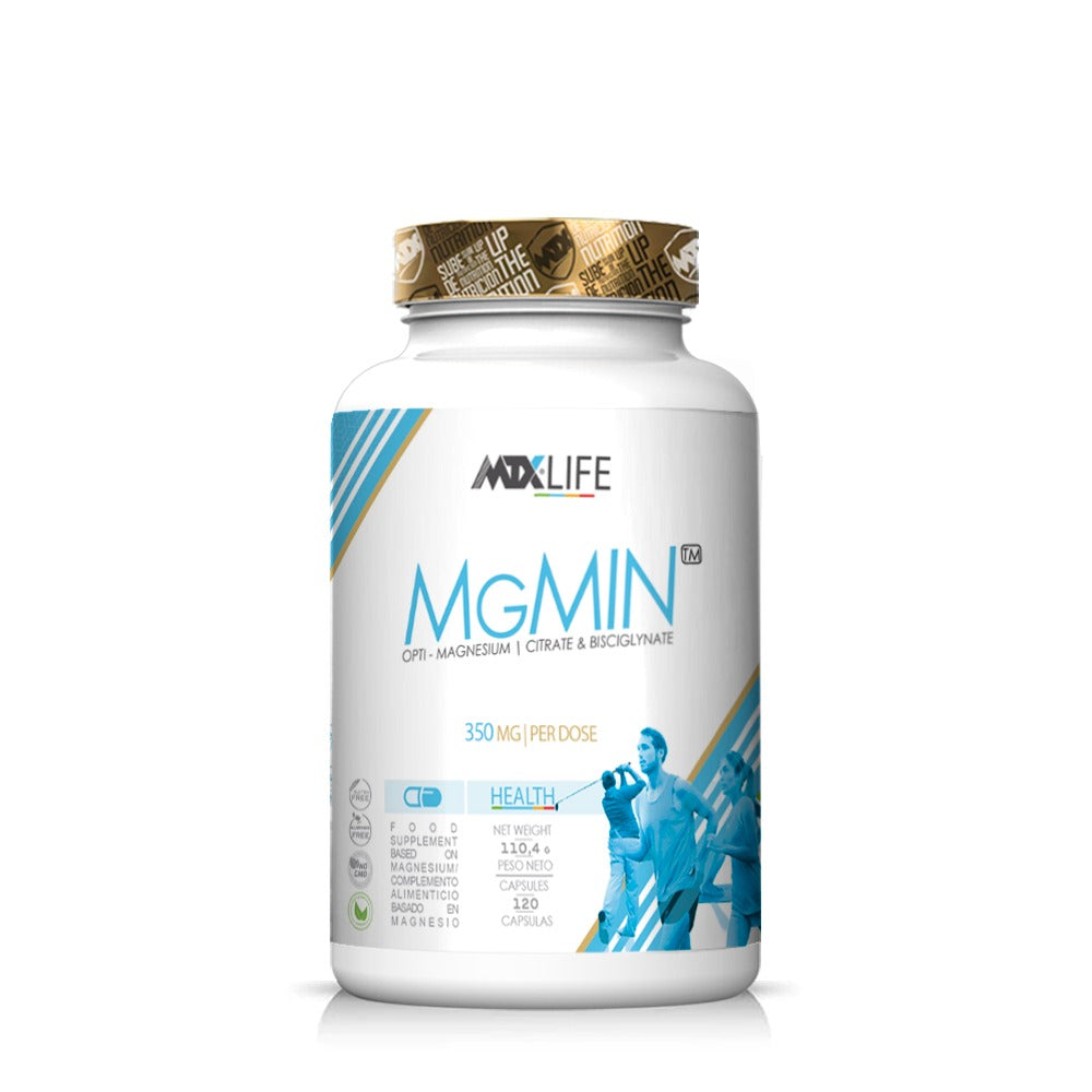MGMIN LIFE™ - Magnesio Citrato y Bisglicinato | 120 cápsulas – MTX STORE