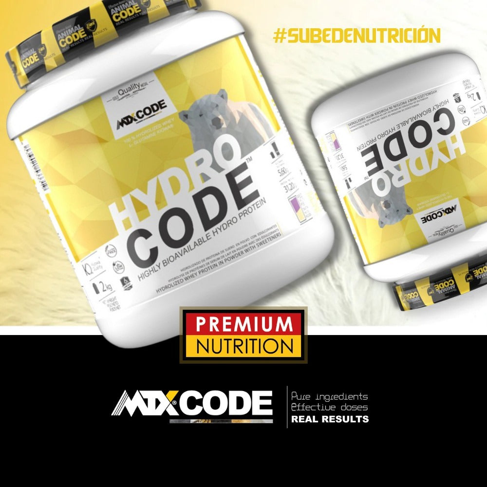 HYDROCODE™ | Premium Hydrolyzed Whey Protein Flavors| mtxstore.com ...