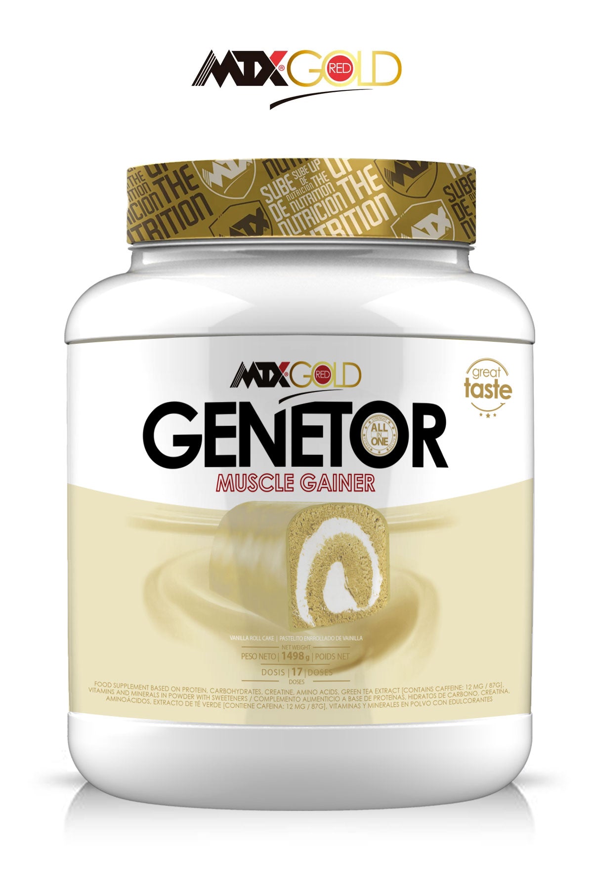 GENETOR™ | MuscleLEAN GAINER todo en UNO Genetor | MTXStore.com – MTX STORE