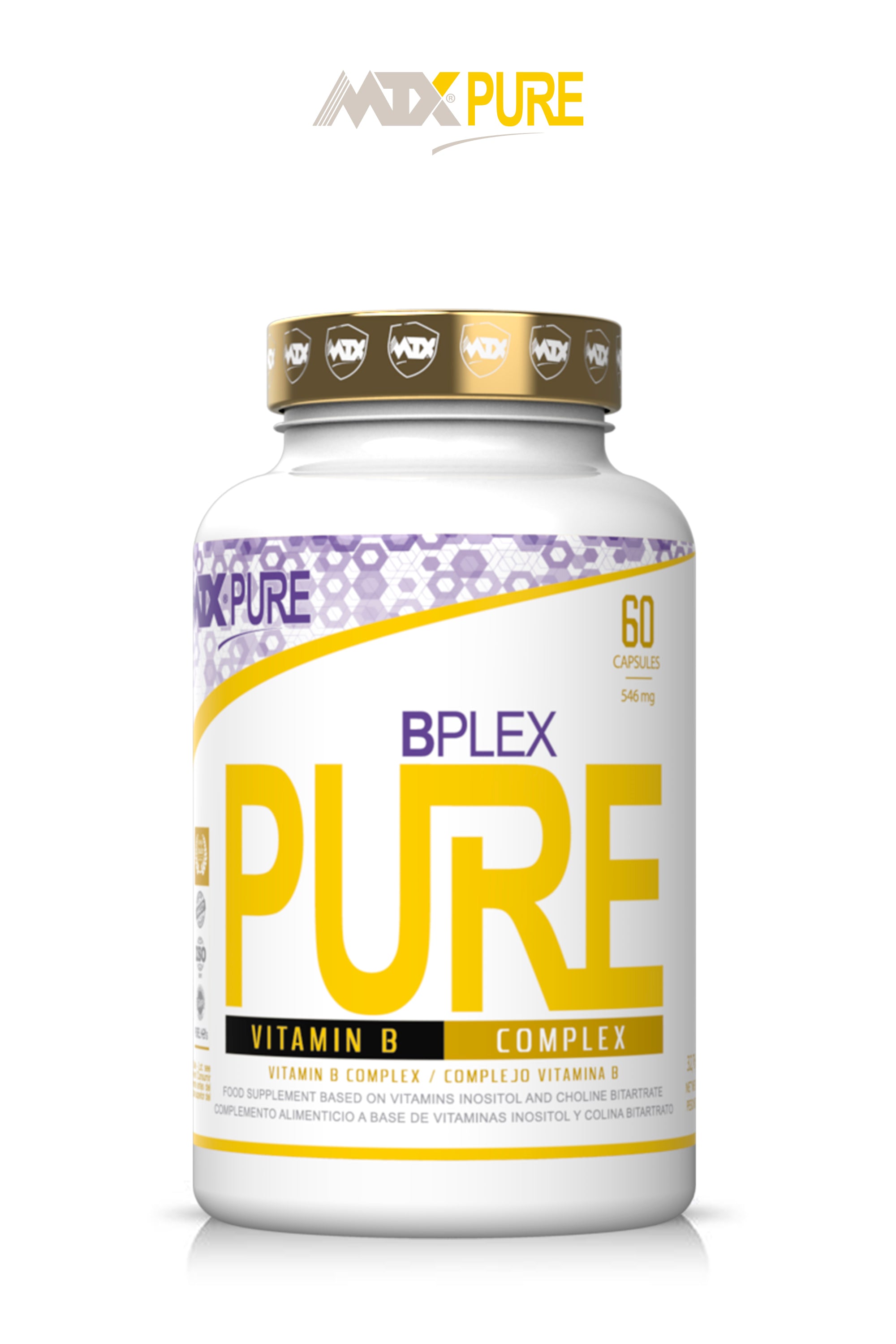 BPLEX PURE [60 tab] | Group B vitamins | mtxstore.com – MTX STORE