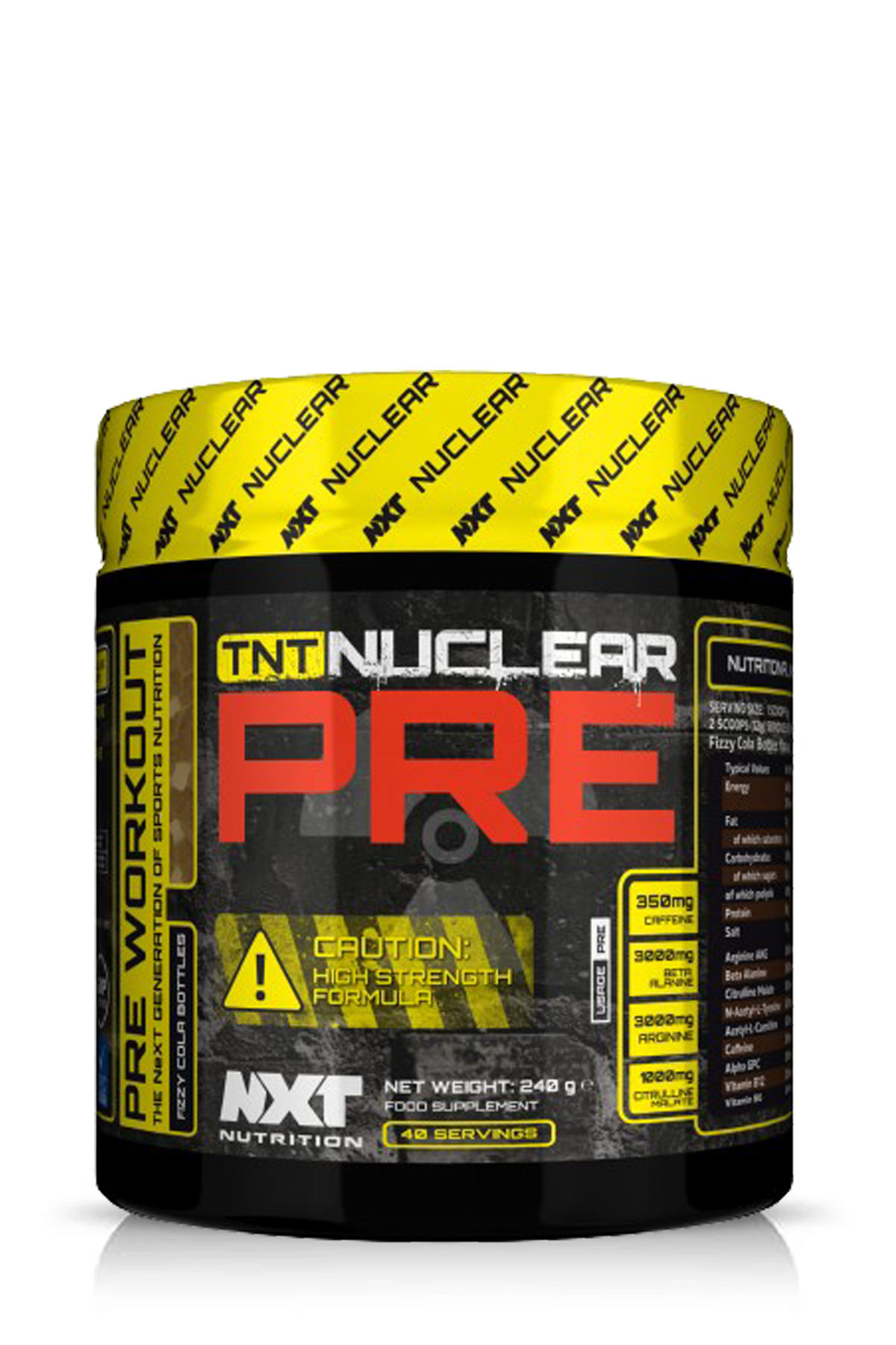 TNT NUCLEAR PRE | pre-workout fuerza y masa muscular | MTXStore.com ...