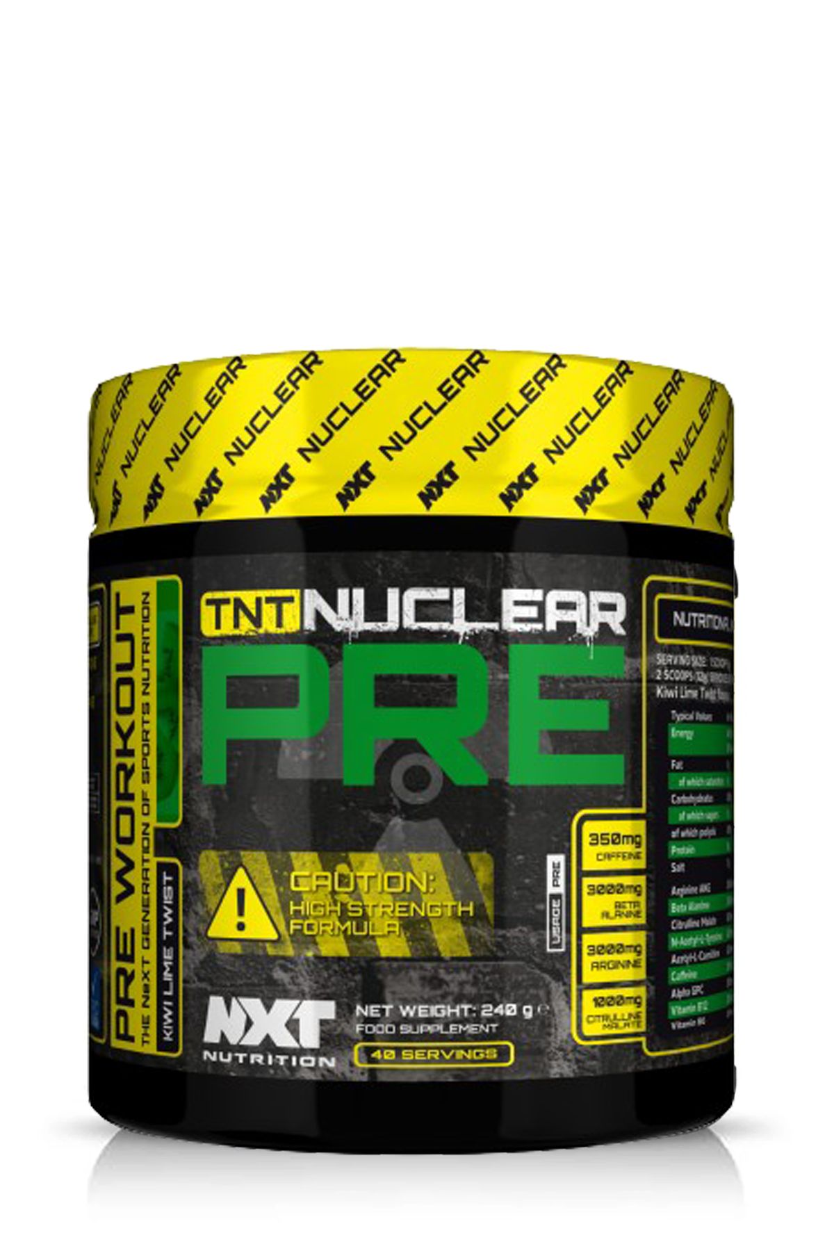 TNT NUCLEAR PRE | pre-workout fuerza y masa muscular | MTXStore.com ...