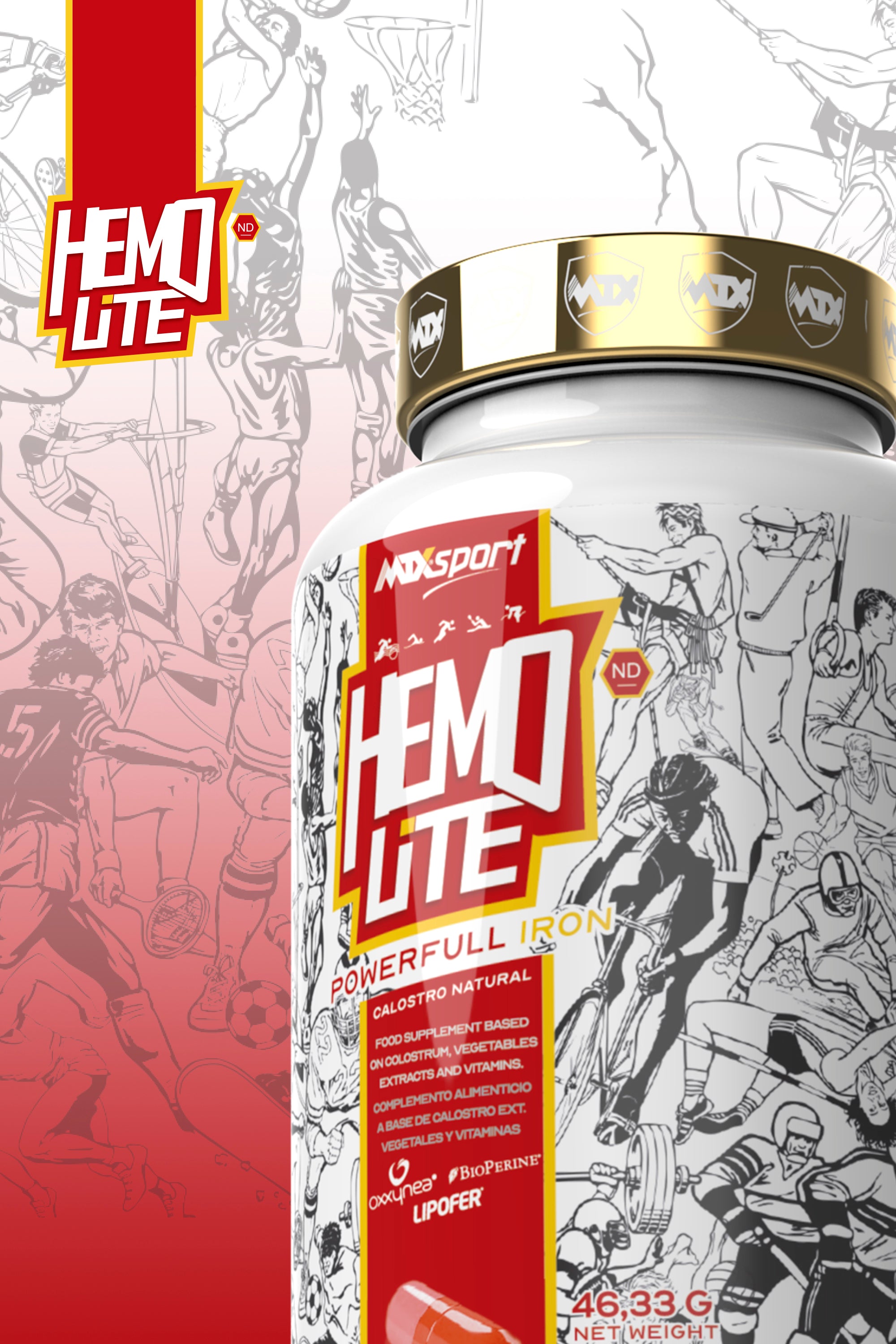 HEMOLITE™ 60 cap | suplemento Premium Hierro patentado | MTXStore.com ...