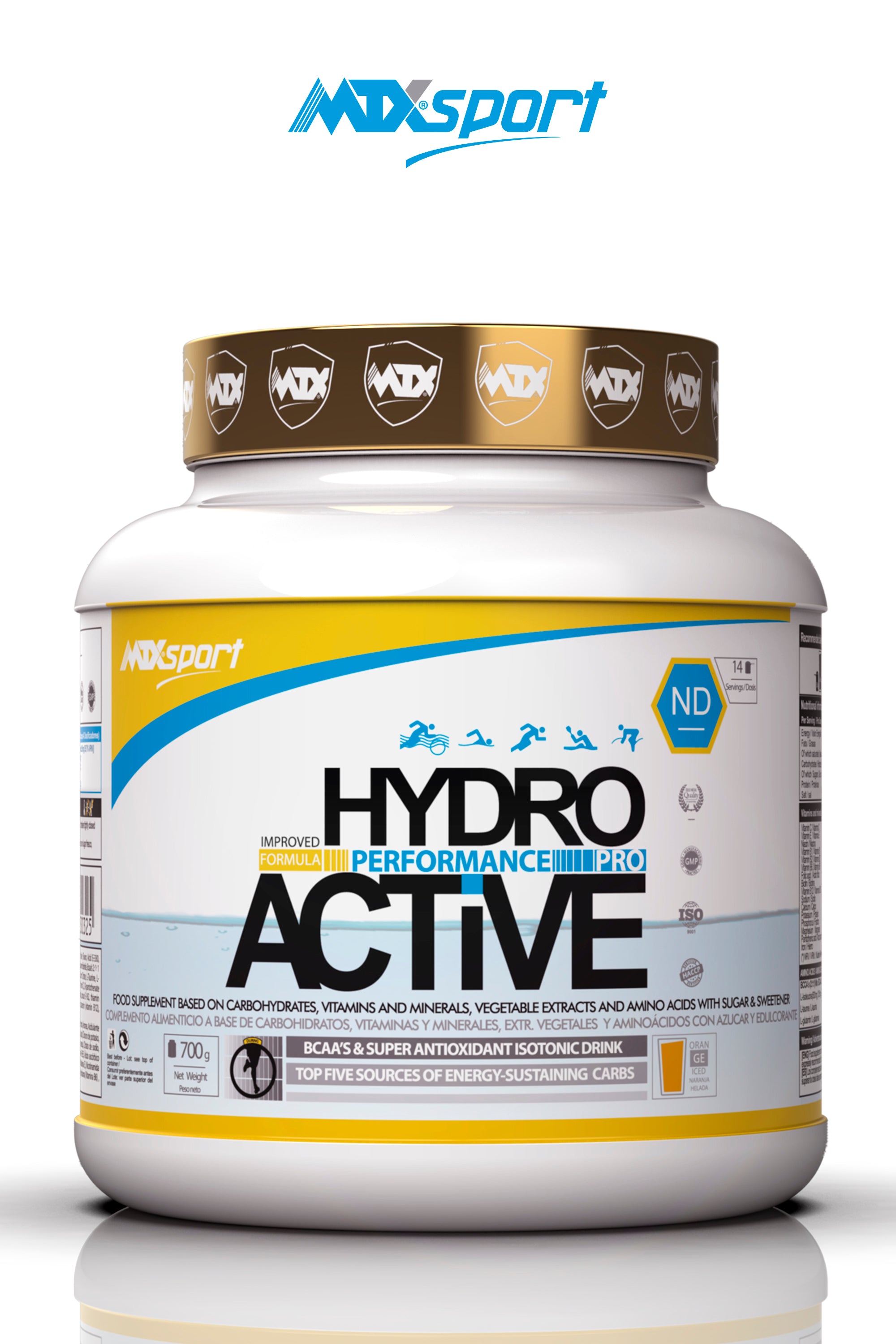HydroACTIVE™ | Premium isotonic for ultra performance | mtxstore.com ...